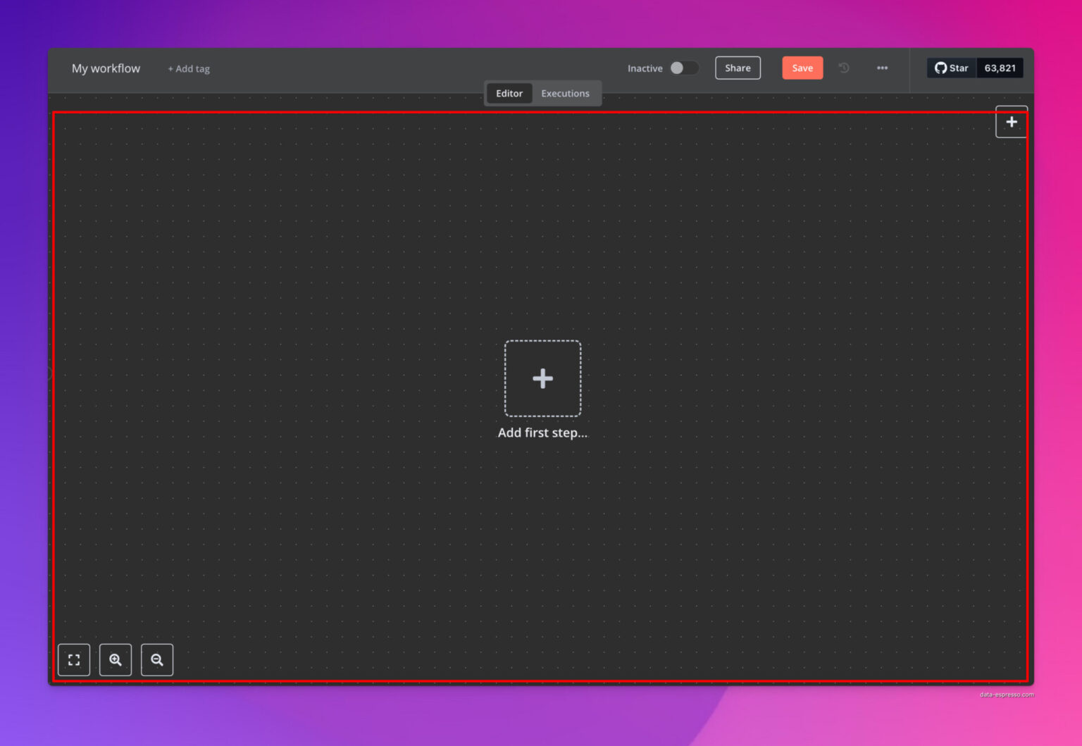 n8n – แนะนำหน้าจอการนำงาน Editor UI สำหรับมือใหม่ 🚀 – Data-Espresso